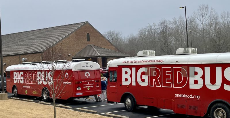 School Supply Drive and Blood Bus Drive | Our Lady of Grace Catholic Church
