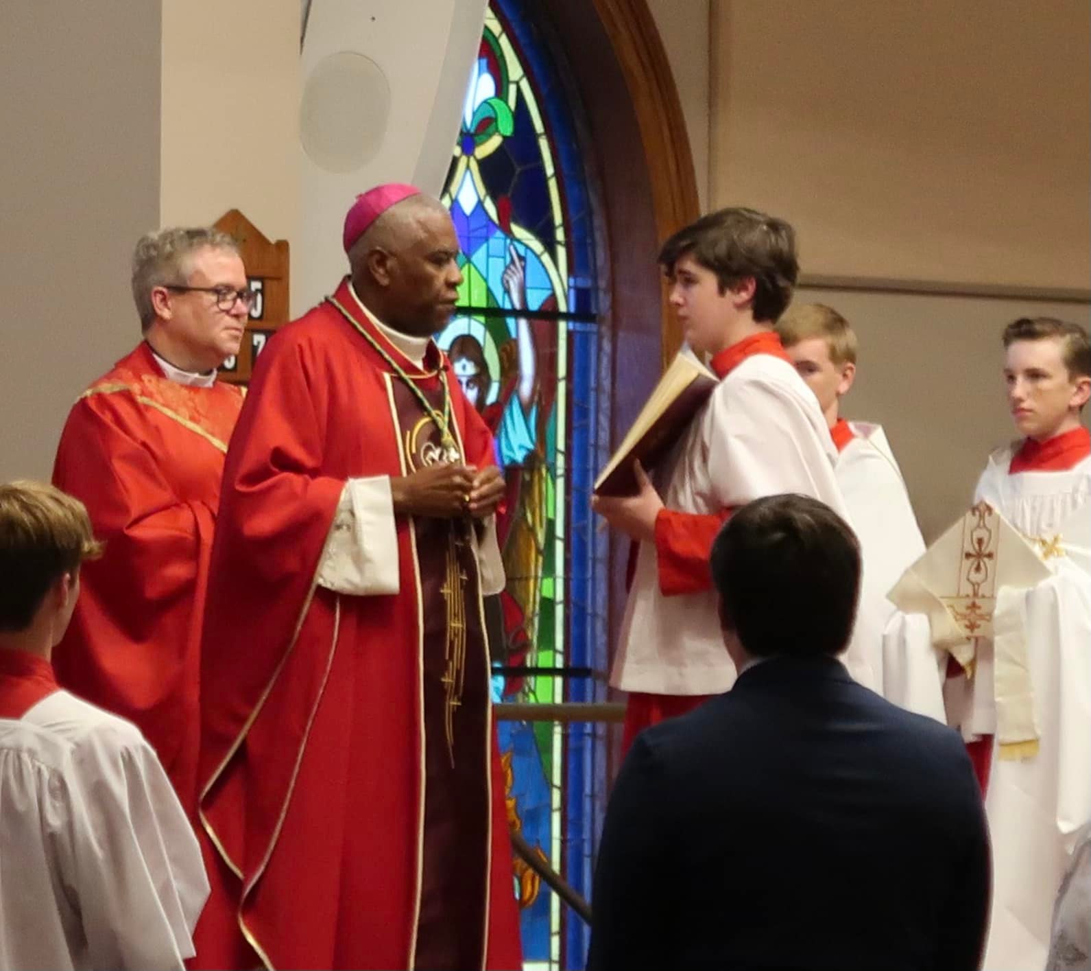 Confirmation Mass With Bishop Jacques Fabre Jeune Cs Our Lady Of